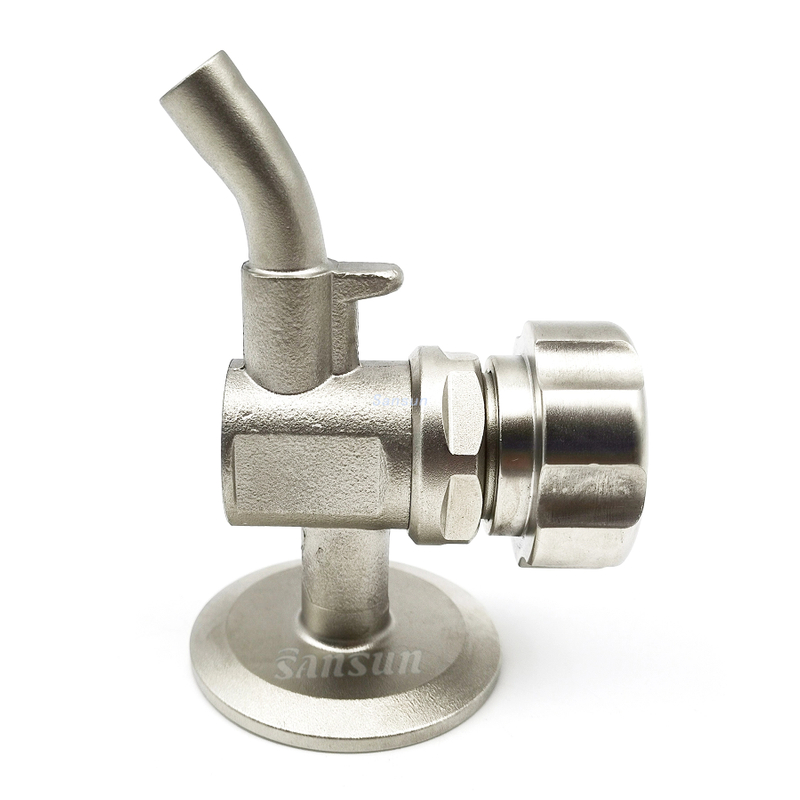 Homebrew 1.5" TC Lever Style Clamp Brewing Sample Valve Beer Fermenter ...