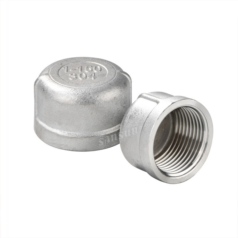 Stainless Steel Female NPT BSP Round Cap from China manufacturer - Sansun