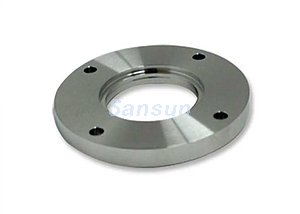 Stainless Steel ISO Bored Blank Bolted Flange-Tapped Vacuum Fittings ...