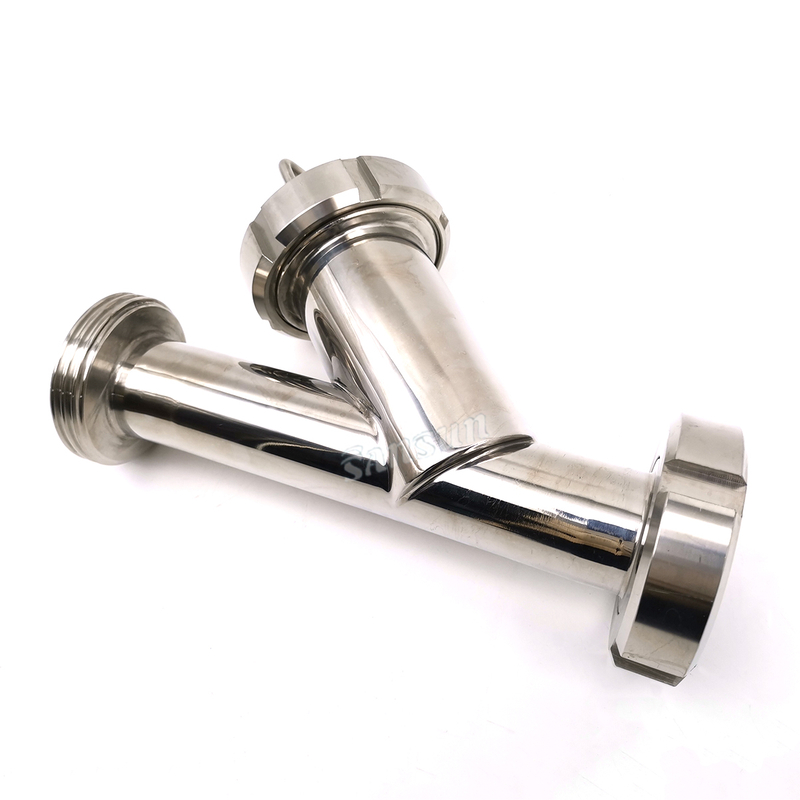 Homebrew Hygienic Stainless Steel Male Y Type Strainer with Nut from ...