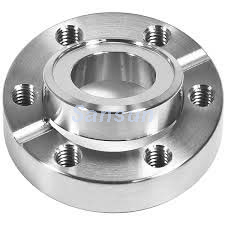 Stainless Steel CF Rotatable Bored Blank Tapped Flange vacuum fittings ...