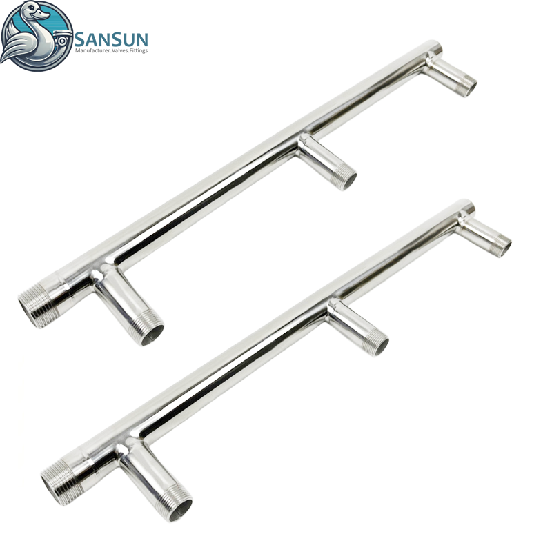 Data Center Liquid Cooling Systems 316L Stainless Steel Rack Manifold ...