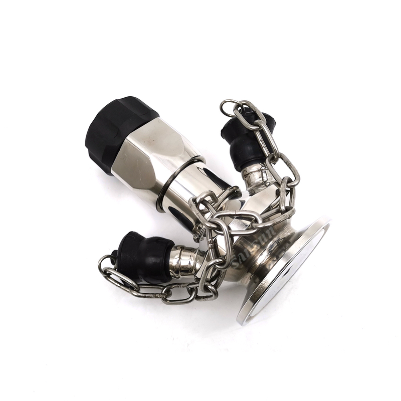 Sanitary Stainless Steel Sterile Tri Clover Sample Valve from China ...
