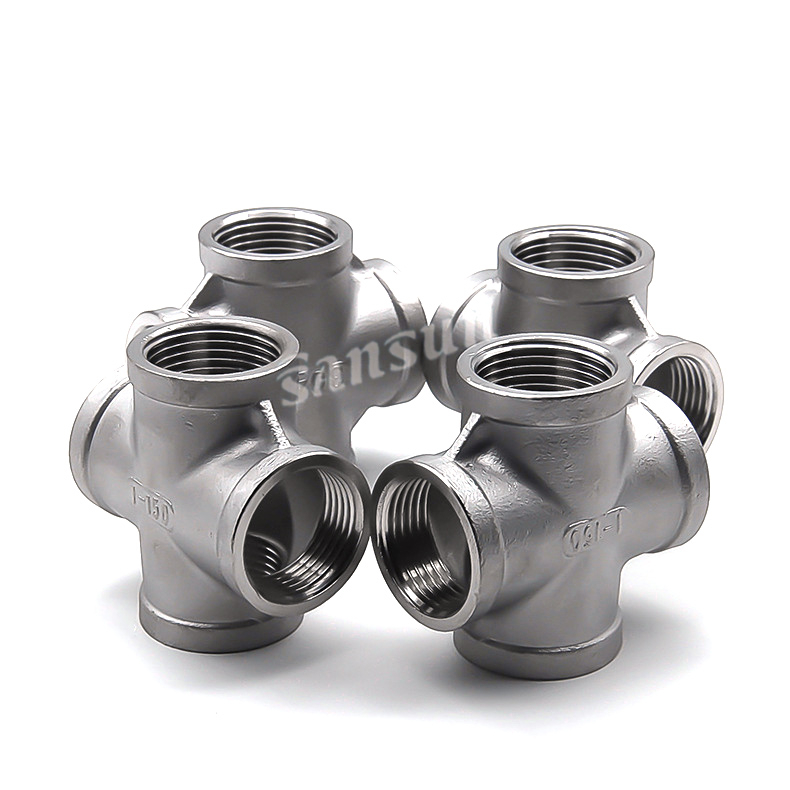 Brewing Stainless Steel NPT BSP Female Cross from China manufacturer ...