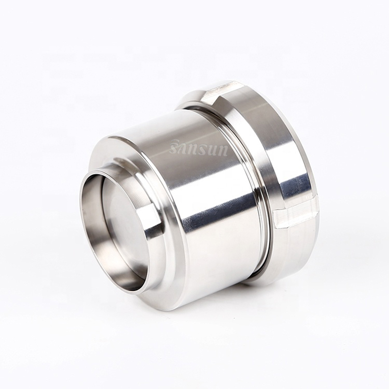 Stainless Steel Sanitary Welded Union Non Return Check Valve from China ...